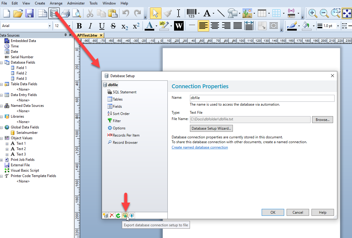 Example For Bartender Rest Api Print Action Using Transformtexttorecordsetaction Seagull 
