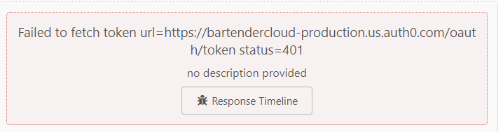 401 Unauthorized Error Message When Using Password Based Authentication For Api Access